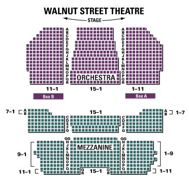 Les Miserables - Philadelphia PA tickets seating chart, Across The USA ...